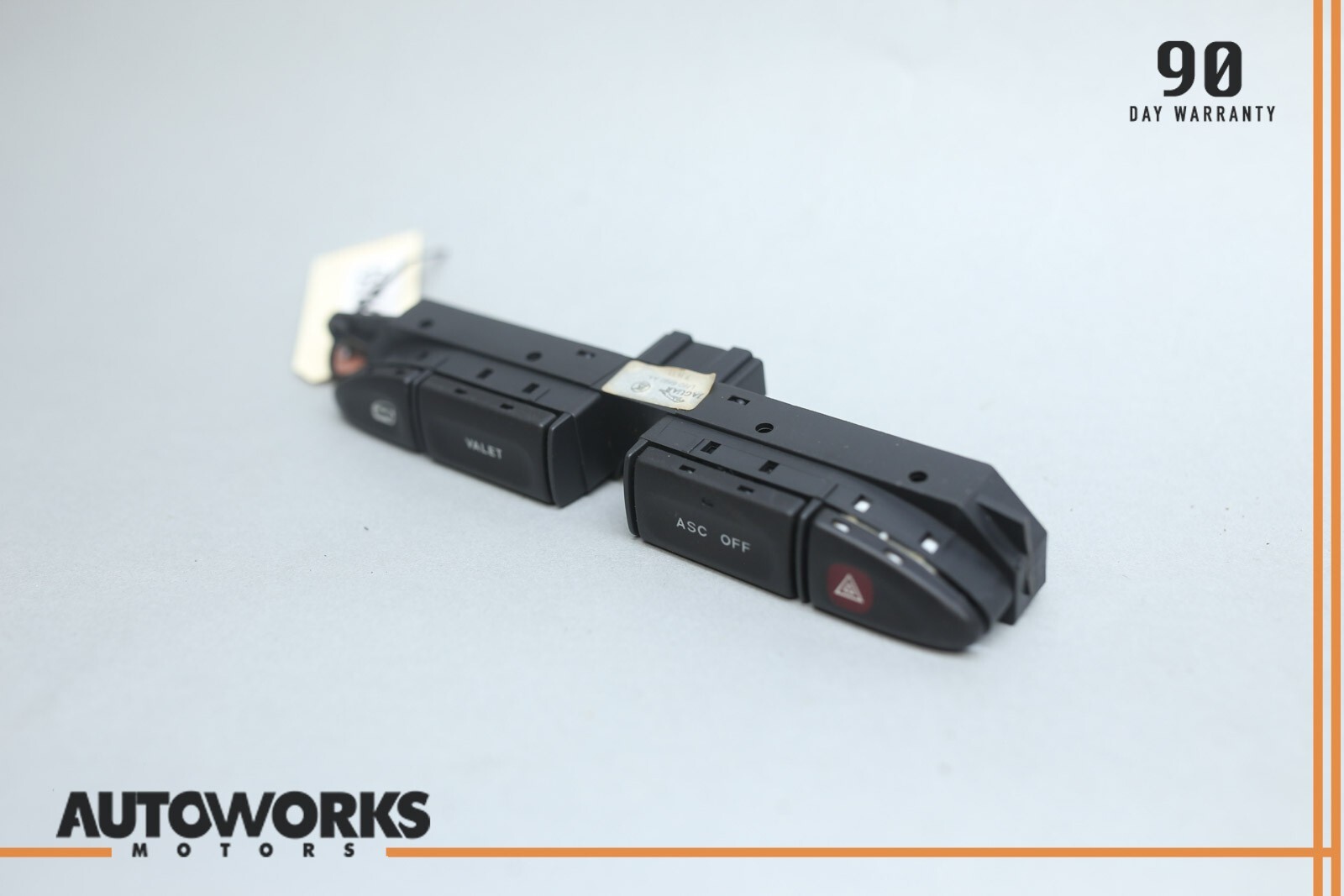 98-03 Jaguar XJ8 X308 Dashboard Lock Valet Hazard Control Switch ...