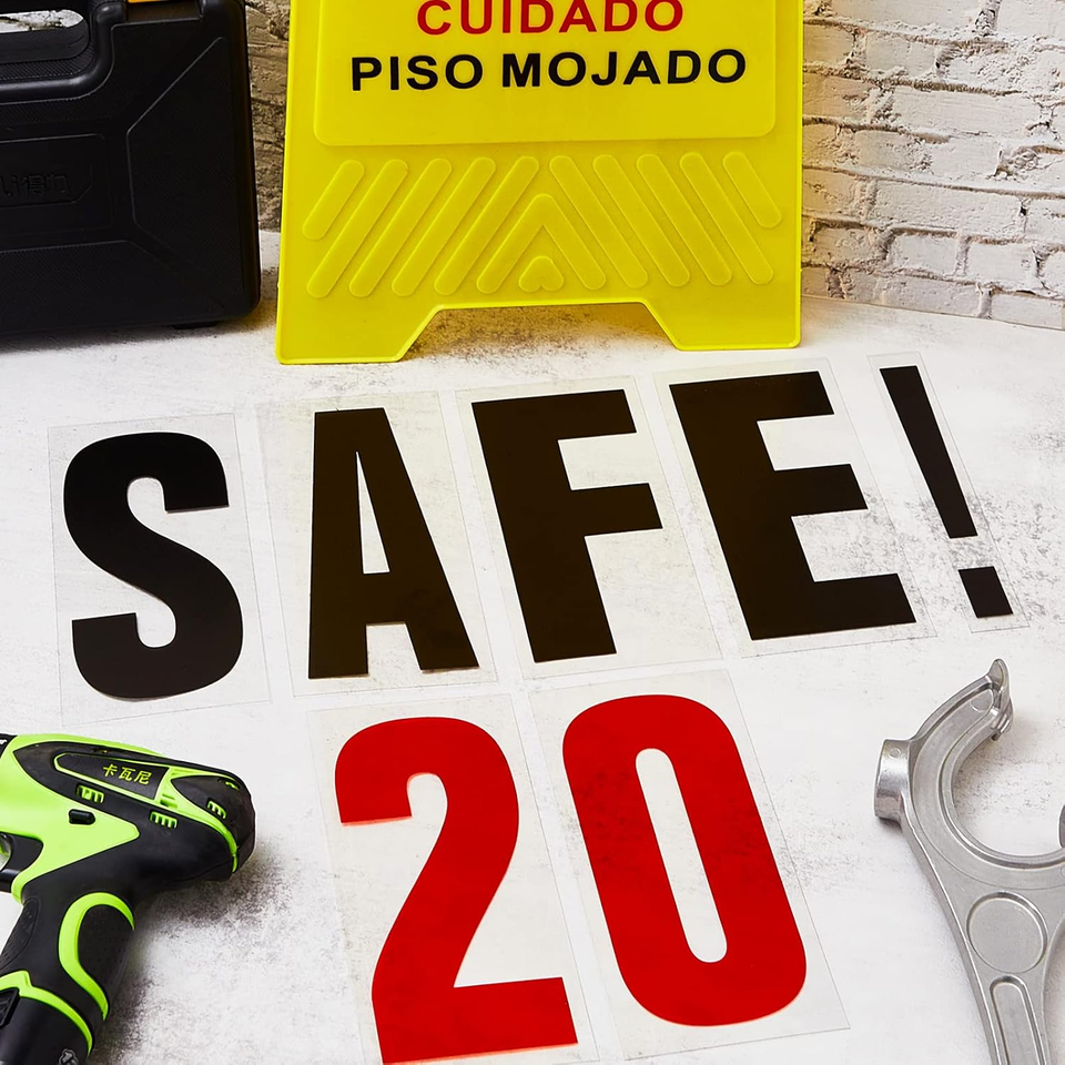 400 Pcs Marquee Sign Letters Flexible Plastic Letters on Flexible Panel ...