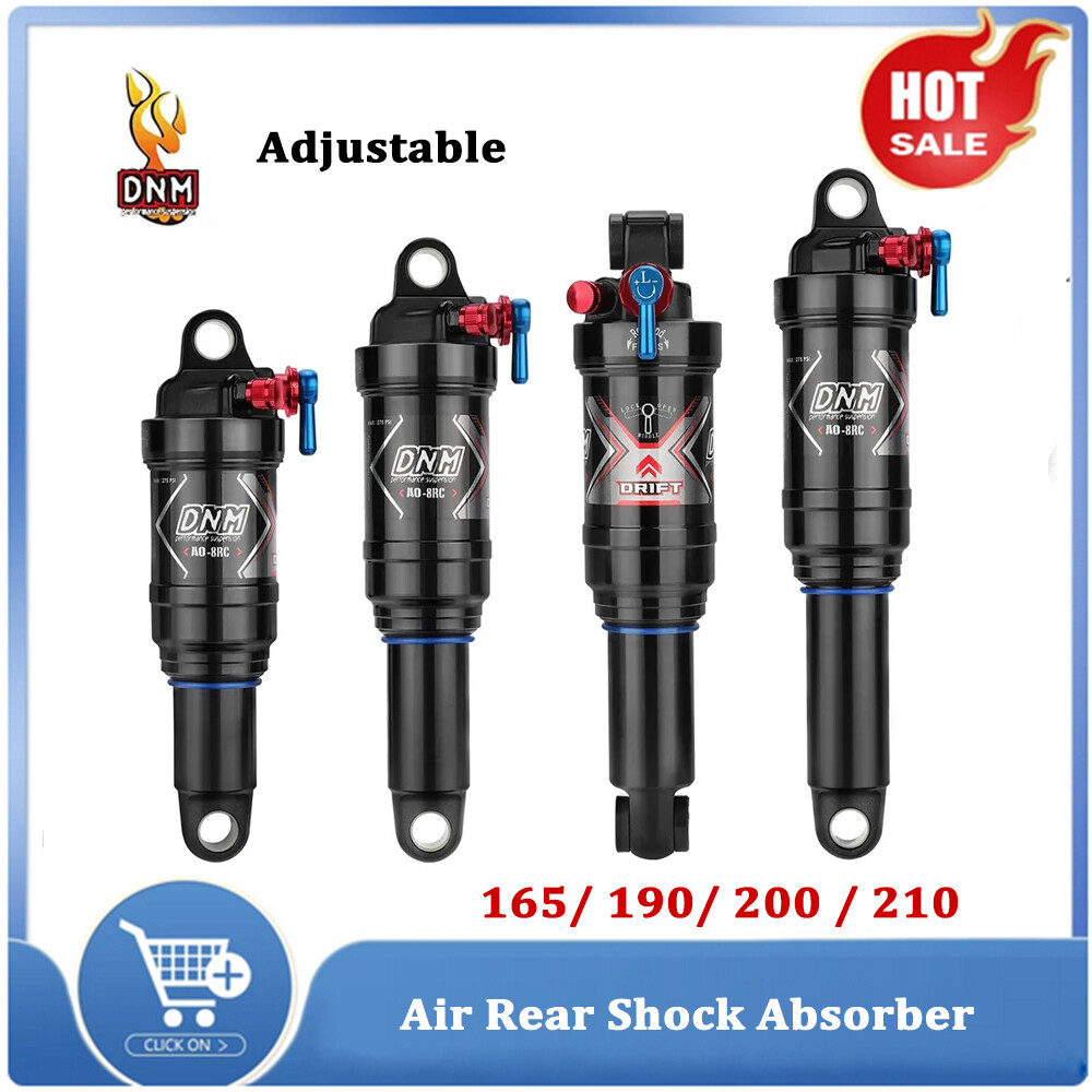 DNM AO-8RC 38RC 36RC TRU-8RC Mountain Bike Air Rear Shock Absorber with ...