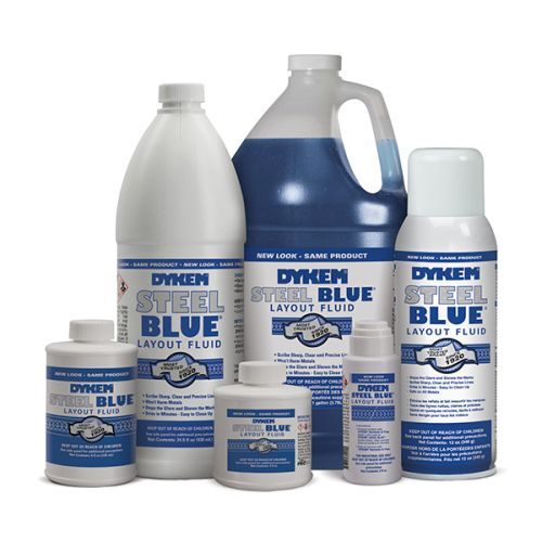 Dykem Engineers Steel Blue & Red Layout Fluid - 930ml Bottle (Shipping ...