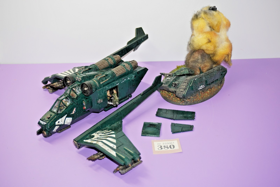 Warhammer 40k Imperial Guard Valkyrie with Forgeworld Upgrades | eBay UK