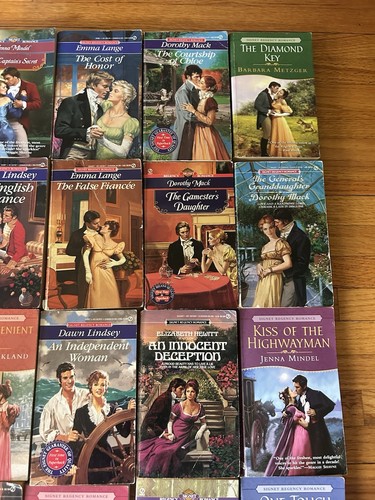 HUGE Lot of 43 Vintage SIGNET Regency Romance Paperbacks- Various ...