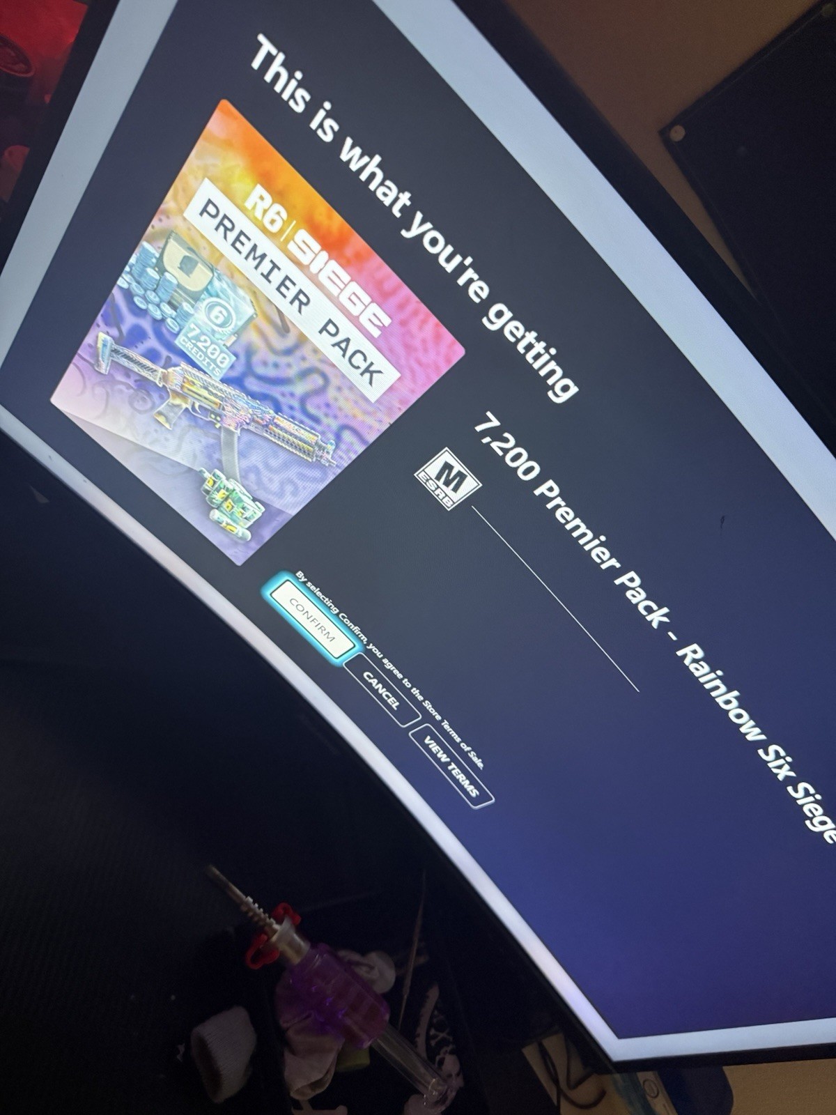 Rainbow Six Siege 7200 R6 Credit Pack Got This Gifted to Me From A ...