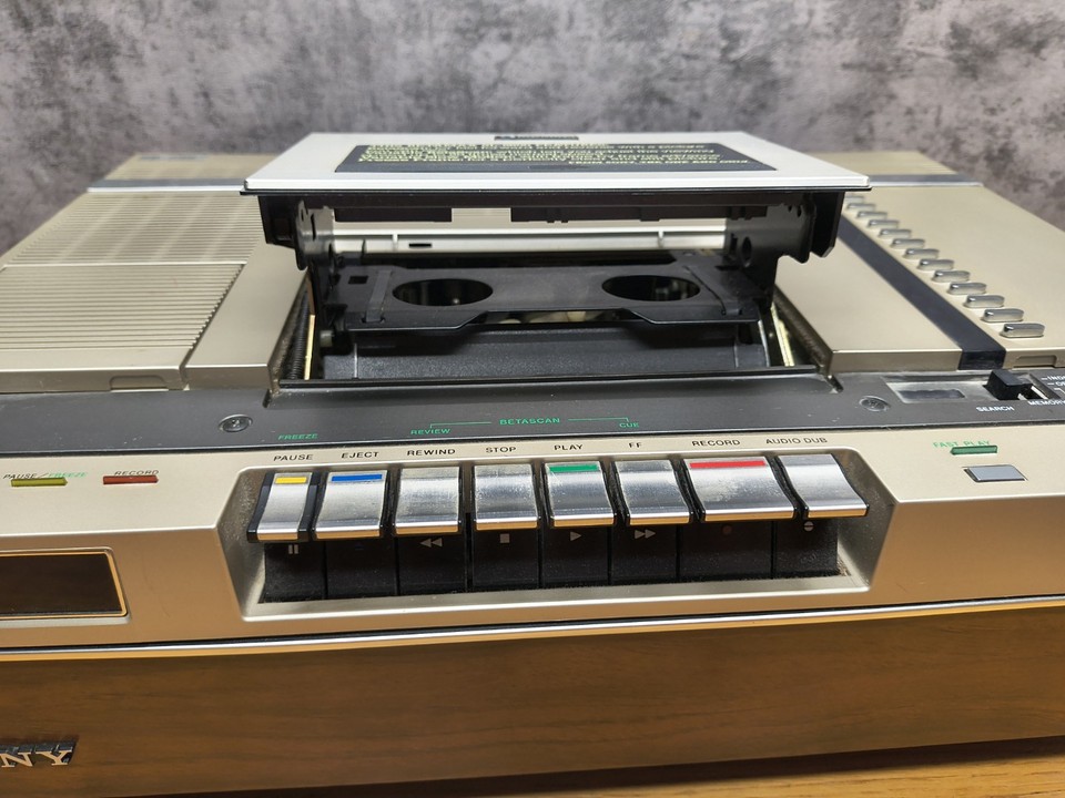 Vintage Sony SL-5800 Betamax Video Cassette Recorder | eBay