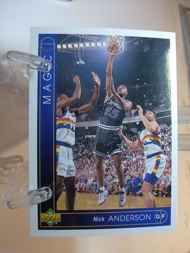 1993-94 Upper Deck Basketball #269 - Nick Anderson - Orlando Magic 93 ...