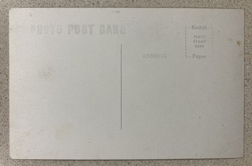 Cornucopia Wisconsin WI Wis Siskiwit Historical Marker Postcard pc rppc ...