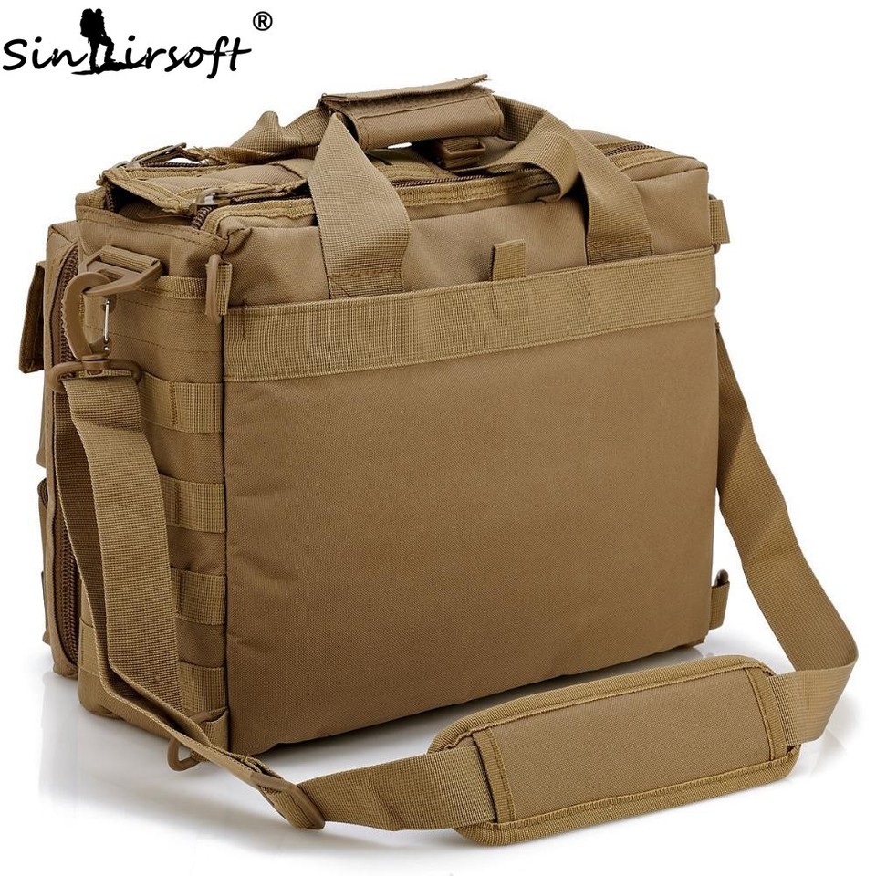 Mens Military Tactical Shoulder Messenger Bag Laptop Hand Tote ...
