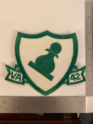 ORIGINAL/AUTHENTIC US Navy VA-42 'GREEN PAWNS' Squadron Patch (A-6 ...