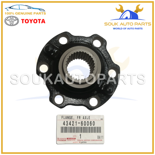 43421-60060 Toyota FRONT AXLE OUTER SHAFT FLANGE, RH/LH 4342160060 ...