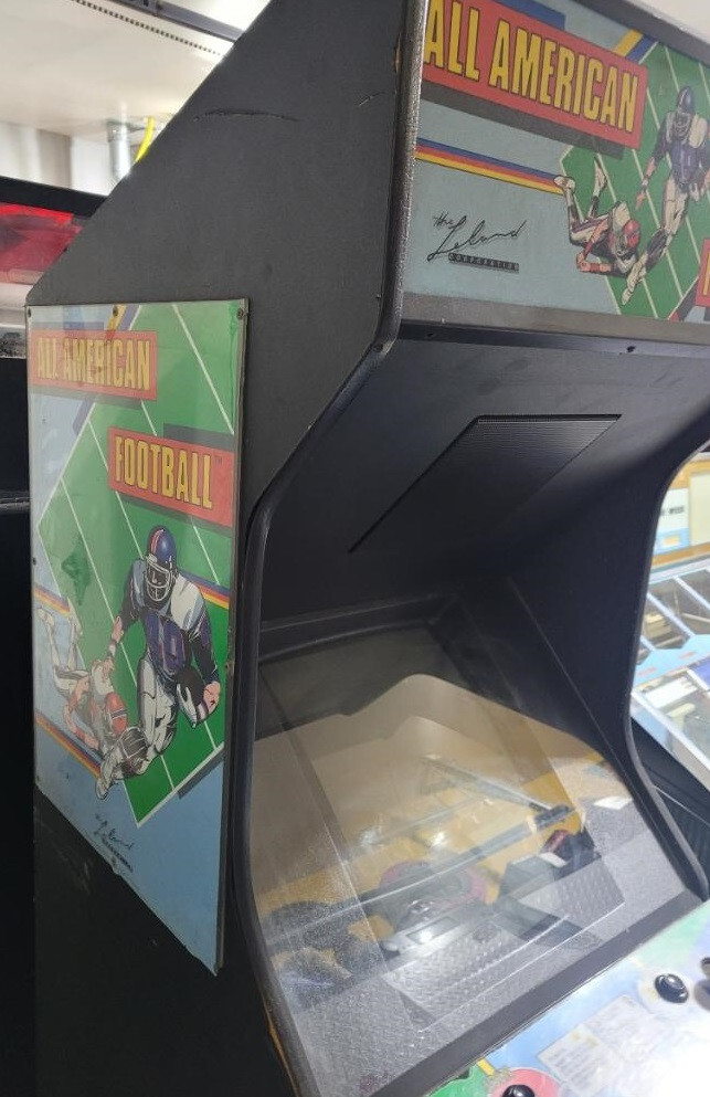 ALL AMERICAN FOOTBALL ARCADE MACHINE by LELAND 1989 (Excellent ...
