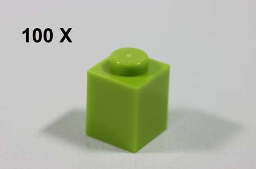LEGO® Lime Brick 1 x 1 [100 Pieces] ID 3005 | eBay Australia