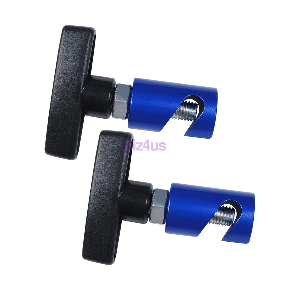 2PCS Car Hood Lift Rod Support Clamp Shock Prop Strut Stopper Retainer ...