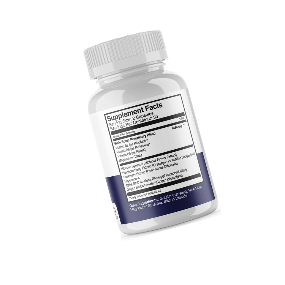 NEURO TECH IQ Brain Supplement Focus Formula Ben Carson IQ (300 ...