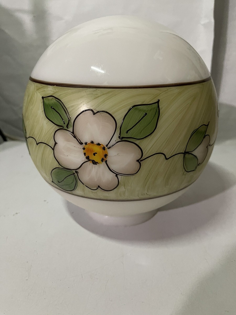 Fenton Hand Painted Lamp Shades