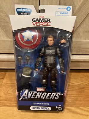 CAPTAIN AMERICA STEALTH Avengers Gamer Verse Marvel Legends Joe Fixit ...