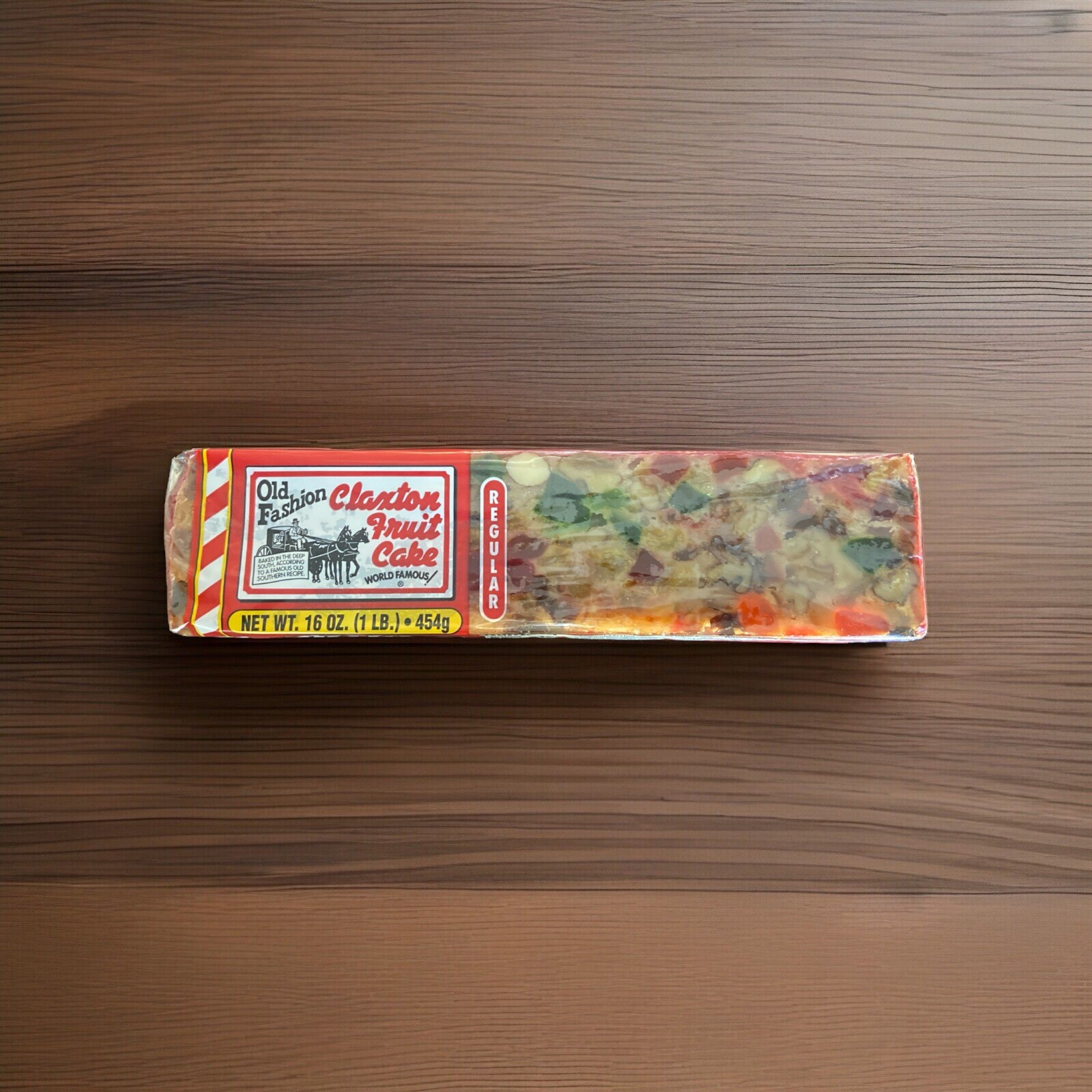 Old Fashion Claxton Fruit Cake 1 lb. Regular Recipe Loaf Individually ...