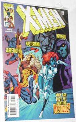 X-Men 93 NM Alan Davis Rogue Sunfire Polaris Nightcrawler Shattering ...