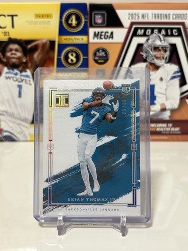 Brian Thomas Jr - 2024 Panini Impeccable Rookie #100 Silver 2/50 ...