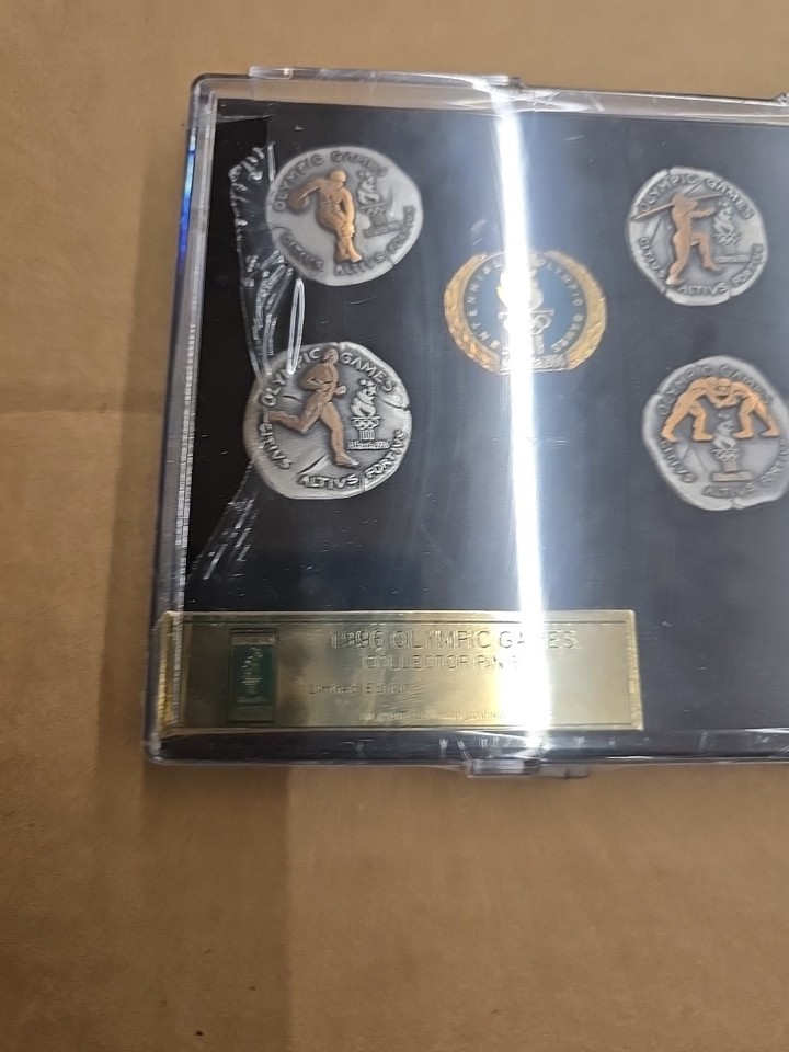 SEALED 1996 OLYMPIC GAMES ANCIENT GREEK PIN SET - Almost 30 Years Old ...