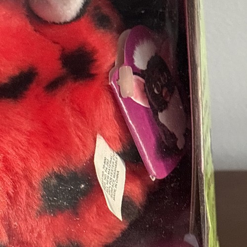 FURBY (LADYBUG) BY TIGER ELECTRONICS 1999, MINT CONDITION, STILL ...