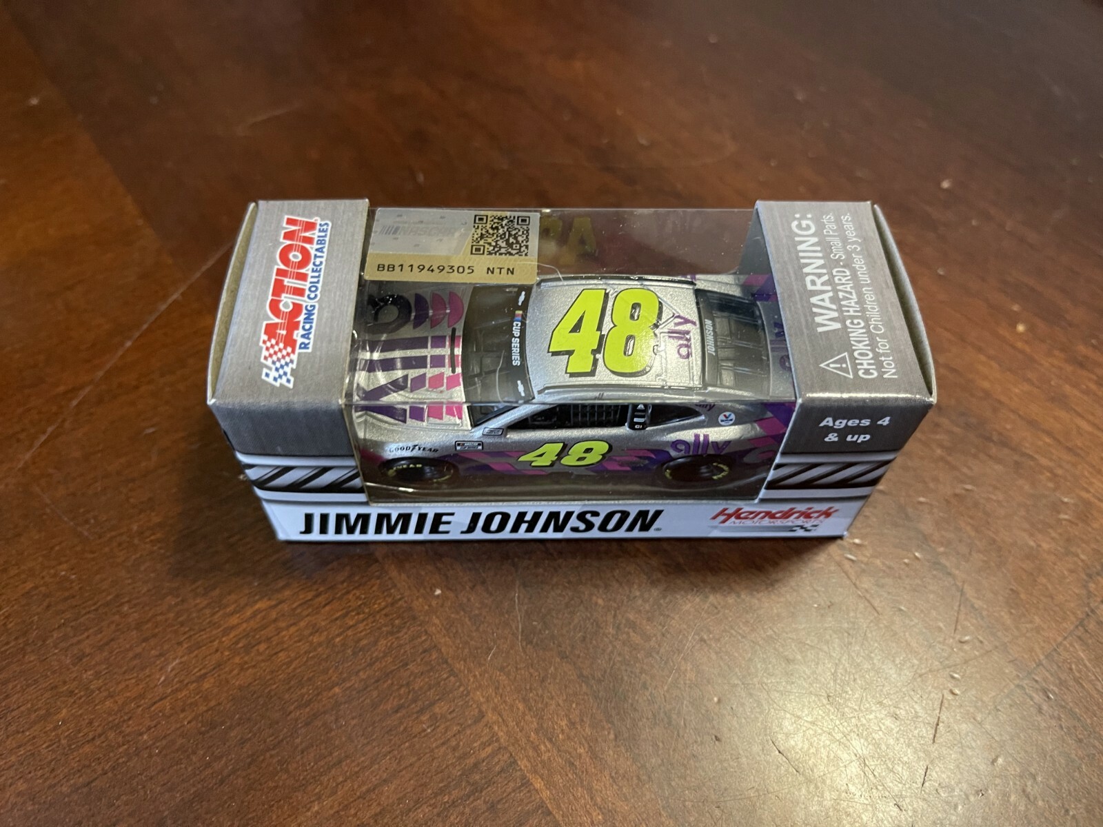 2020 Jimmie Johnson Ally Finale Silver Last Ride Phoenix 1:64 scale car ...