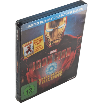 Iron Man Blu Ray Trilogi Blu Ray Iron Man Trilogía Imp 7 Disc