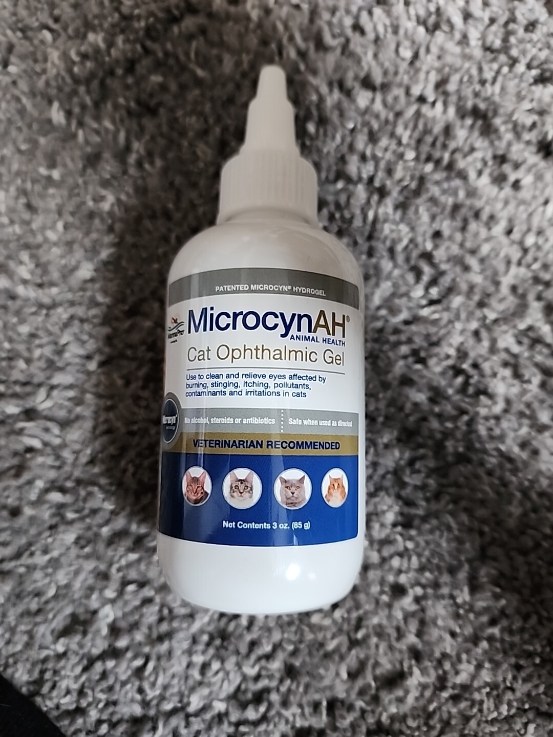 MicrocynAH Cat Ophthalmic Gel For Irritated Eyes | eBay