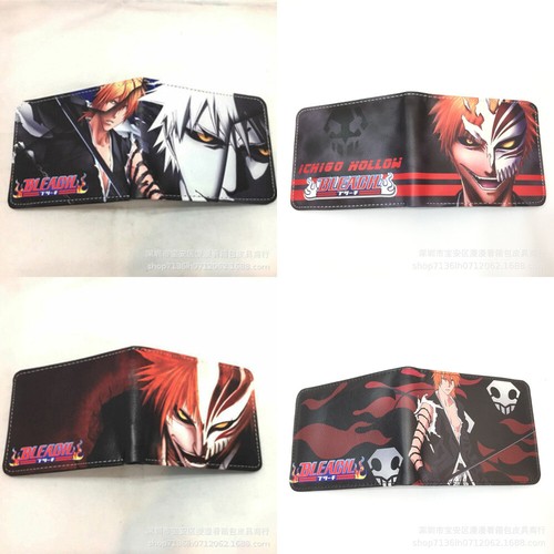 Anime Bleach Agatsuma Zenitsu Bifold Wallet Cartoon Short Coins Purse ...
