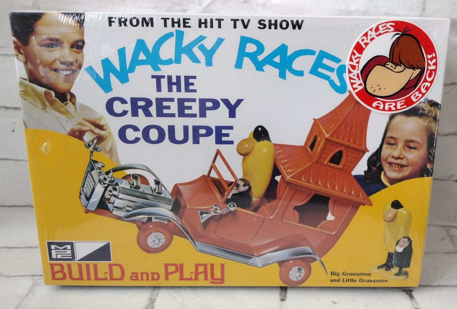 Wacky Races Creepy Coupe Model Build & Play Snap New Sealed Free ...