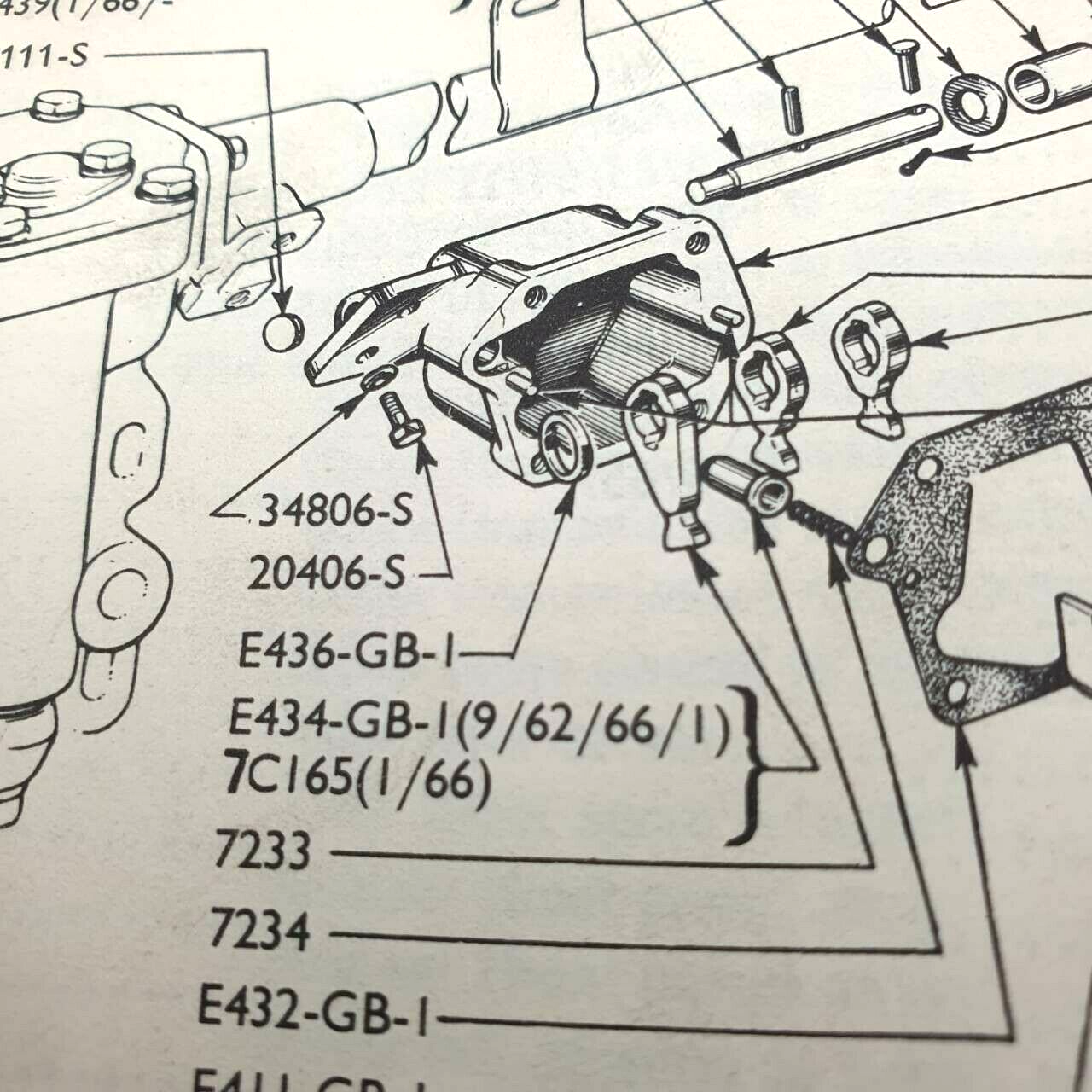 Ford Cortina Mk1, Corsair Lever (Gear Change Reverse Selector) 113E ...