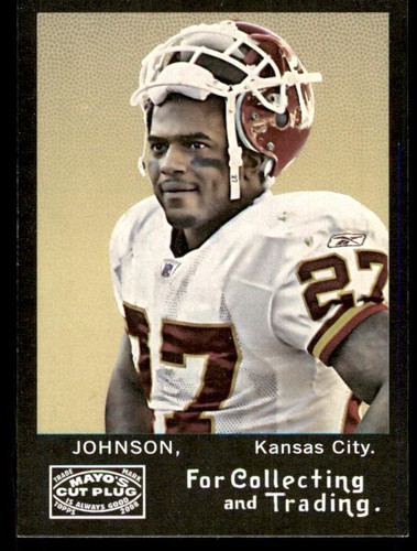 2008 Topps Mayo #112 Larry Johnson Kansas City Chiefs | eBay