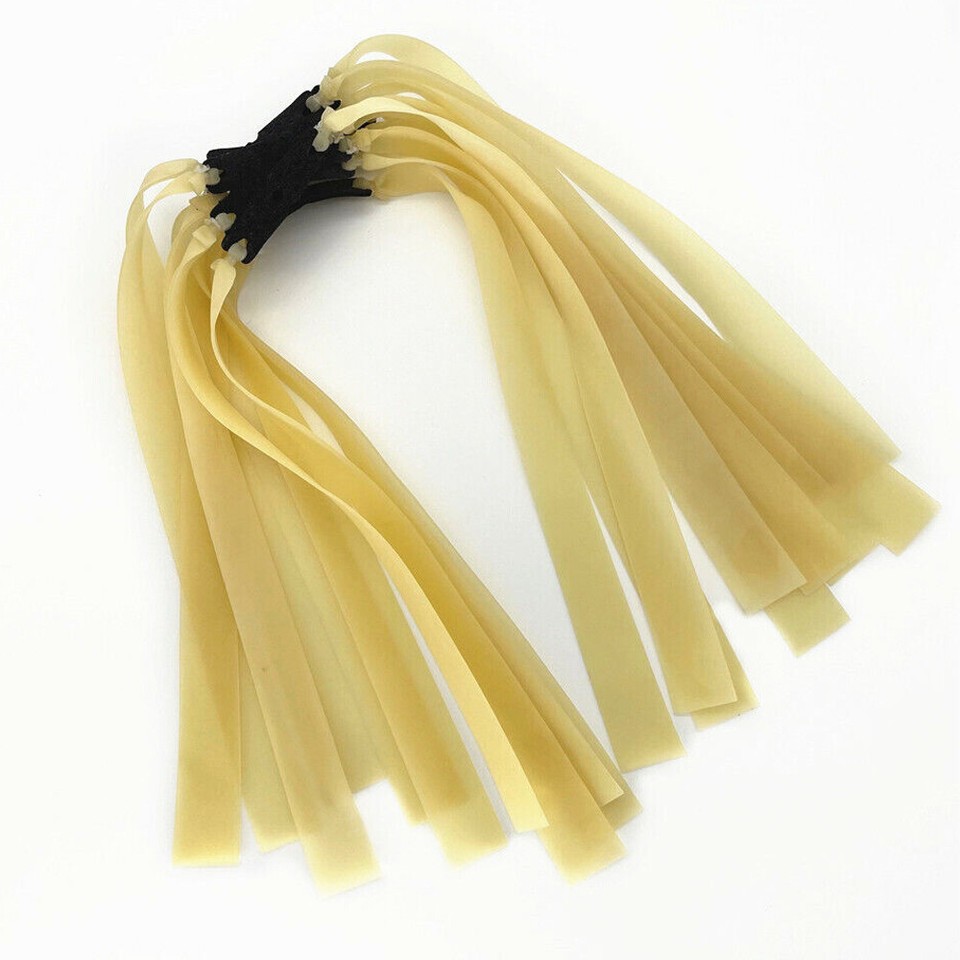 20 Flat Rubber Bands Slingshot Hunting Catapult Replacement Tapered ...