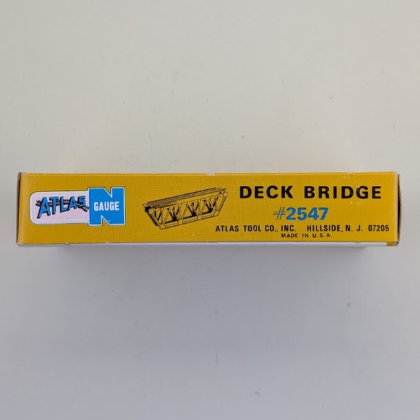 Atlas #2547 N Scale Deck Bridge Kit | eBay