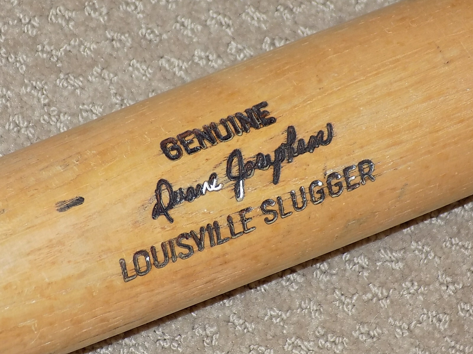 Duane Josephson H&B Game Used Bat Chicago White Sox Boston Red Sox | eBay