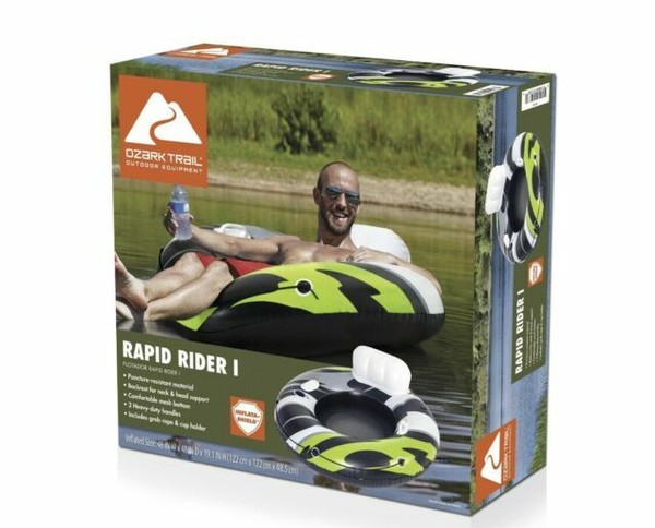 Ozark Trail Rapid Rider I Inflatable Tube for 1 Person for sale online ...
