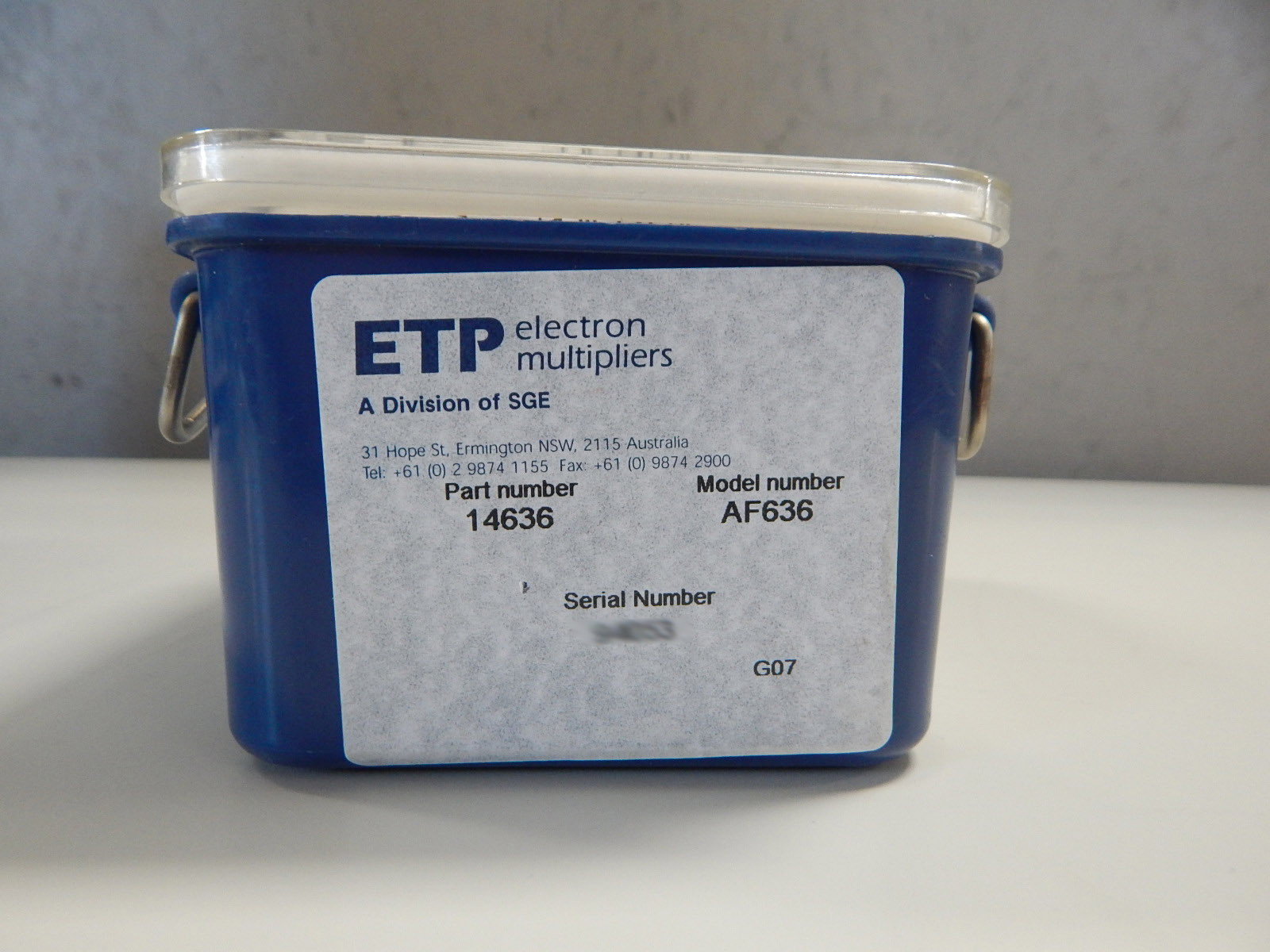 ETP Electron Multiplier for API 300, 3000, and 4000 (PN: 14636) | eBay