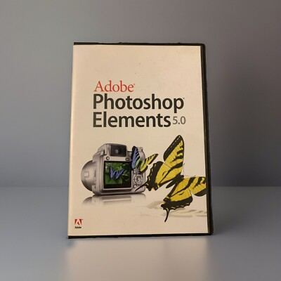 Adobe Photoshop Elements 5.0 Premier Elements 3.0 w/ Serial Numbers and ...
