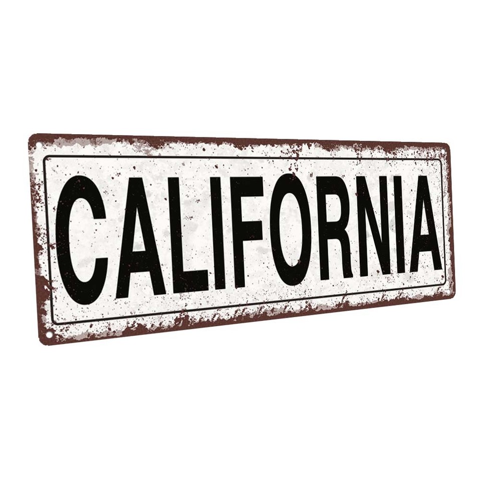 California Metal Sign; Wall Decor for Home and Office | eBay