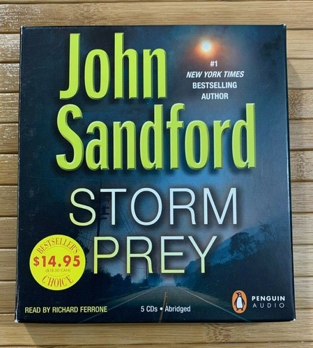 Audiobook CD Audio Set, JOHN SANDFORD - STORM PREY ABRIDGED (AB-969 ...