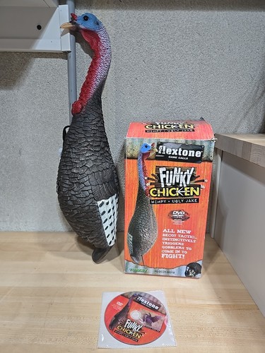 2012 Flextone Funky Chicken Wimpy Ugly Jake TURKEY Decoy (OPEN BOX) *NO ...