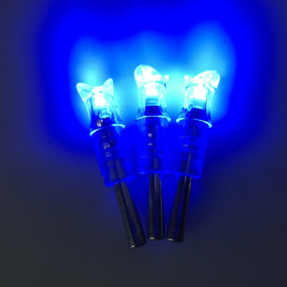 6X 20" Pure Carbon Crossbow Bolts Arrows .006 /3X Lighted Nocks ...