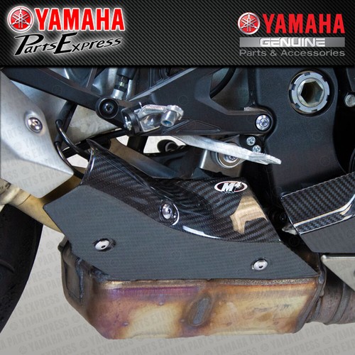 2015 - 2024 YAMAHA YZF-R1 YZF R1 M4 EXHAUST CARBON FIBER CATALYTIC HEAT ...