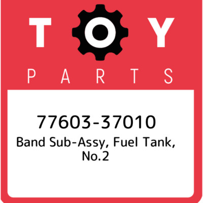 77603-37010 Toyota Band sub-assy, fuel tank, no.2 7760337010, New ...