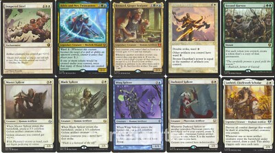 Custom Golem Token Commander EDH Deck - Brenard, Ginger Sculptor - MTG ...