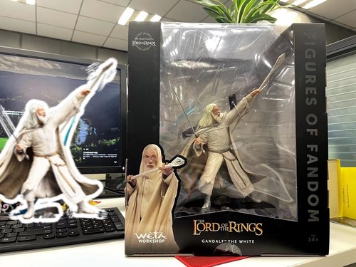 WETA The Gandalf THE WHITE The Lord of the Rings Figures of Fandom 1/8 ...