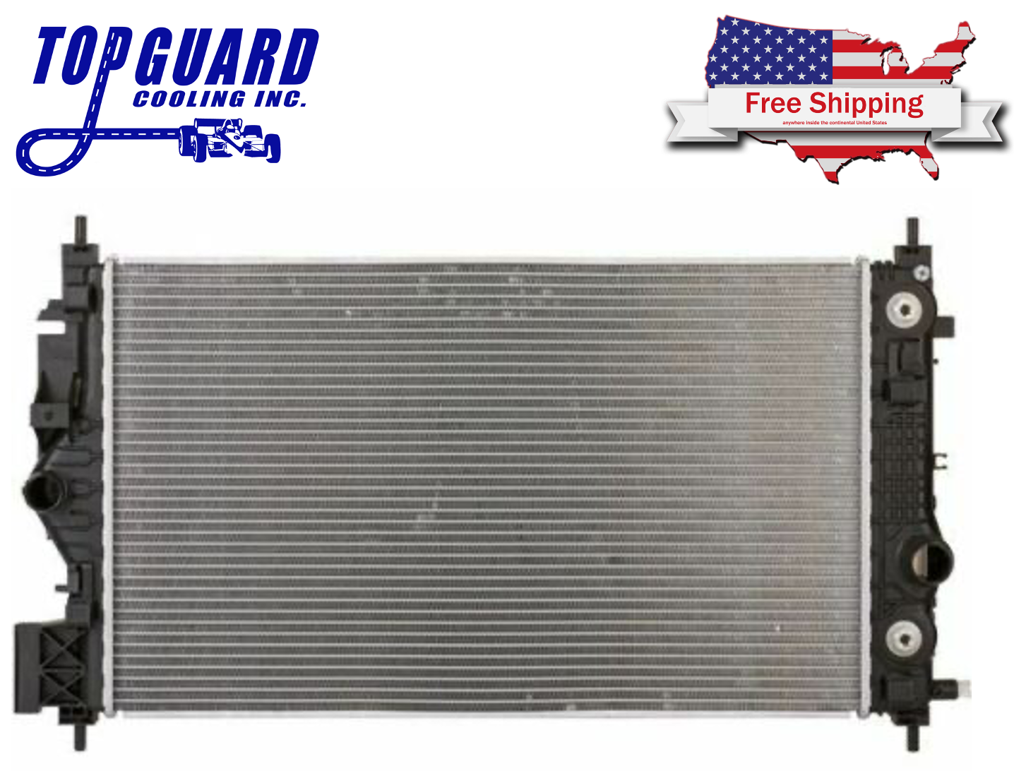 Radiator 13509 Fits 2014 CHEVY CRUZE 1.4L L4 1.8L L4 | eBay