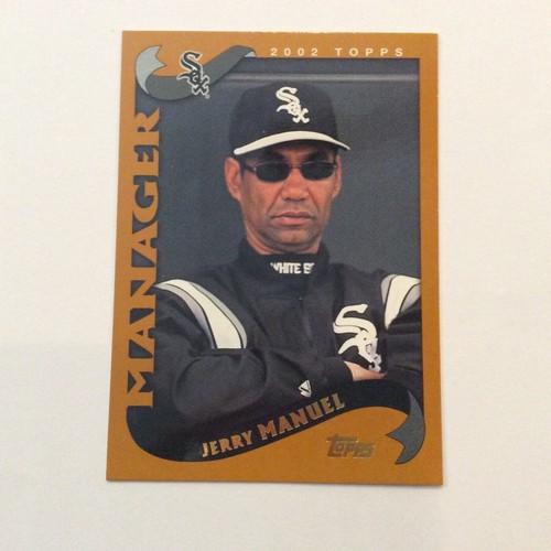 2002 Topps #278 Jerry Manuel MGR Chicago White Sox | eBay