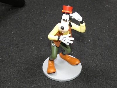Disney 4" PVC Toy Figure Goofy as Train Conductor Mickey Mouse Friends ...