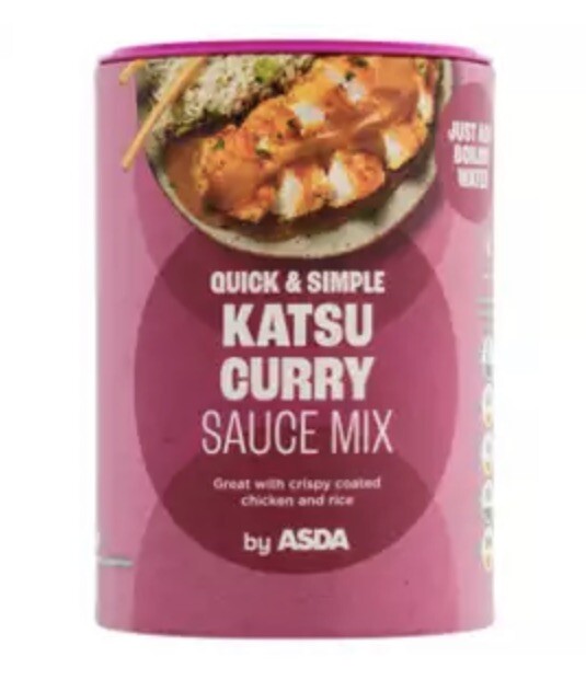 ASDA CHIP SHOP CURRY SAUCE MIX 160g OR KATSU CURRY MIX VARIOUS ...