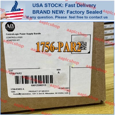 AB 1756-PAR2 / SER A NEW PLC ControlLogix Starter 1756-PAR2 | eBay